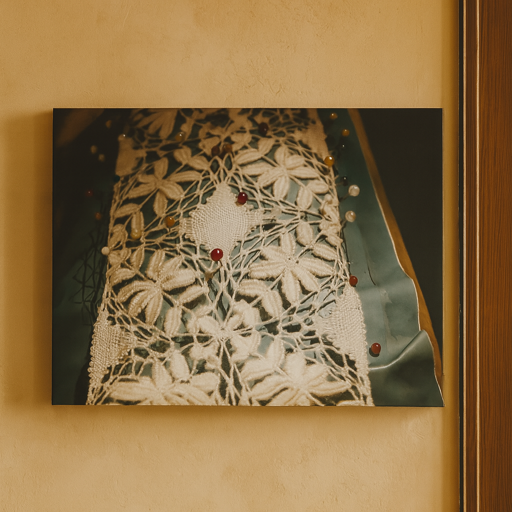 Maltese Lace Pattern Photo | Handmade Heritage Print